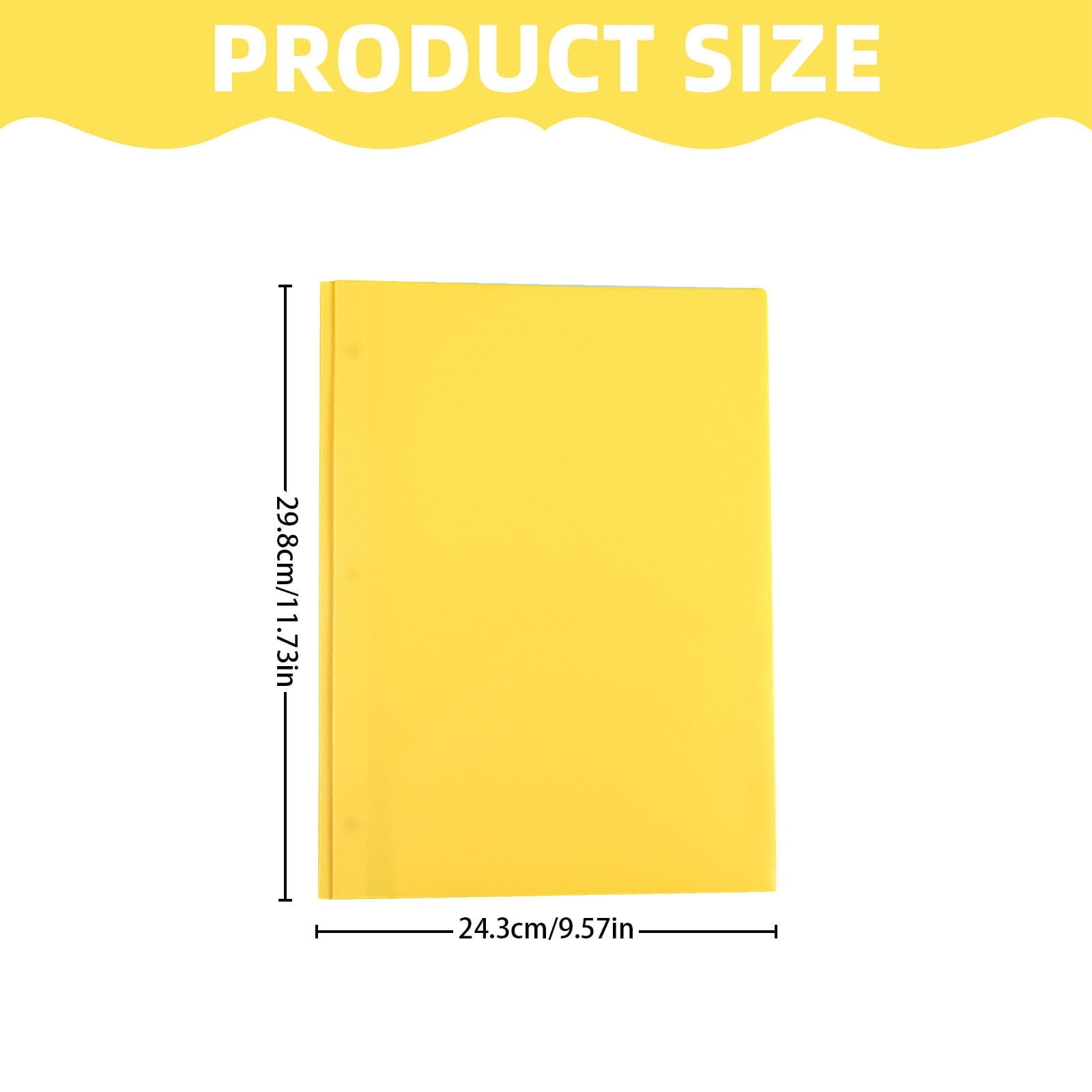 Plastic Folders with Pockets and Prongs, 1 Pack, Pocket Folders ...