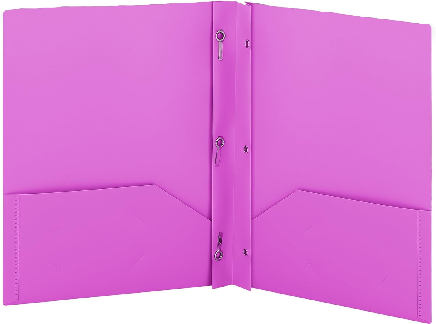 Plastic Folders with Pockets and Prongs Pink - Two Pocket Folder with ...