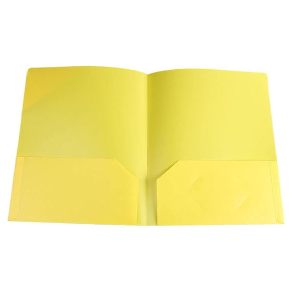 Plastic Folders with Front Clear Pockets and Business Card Holder 2 ...