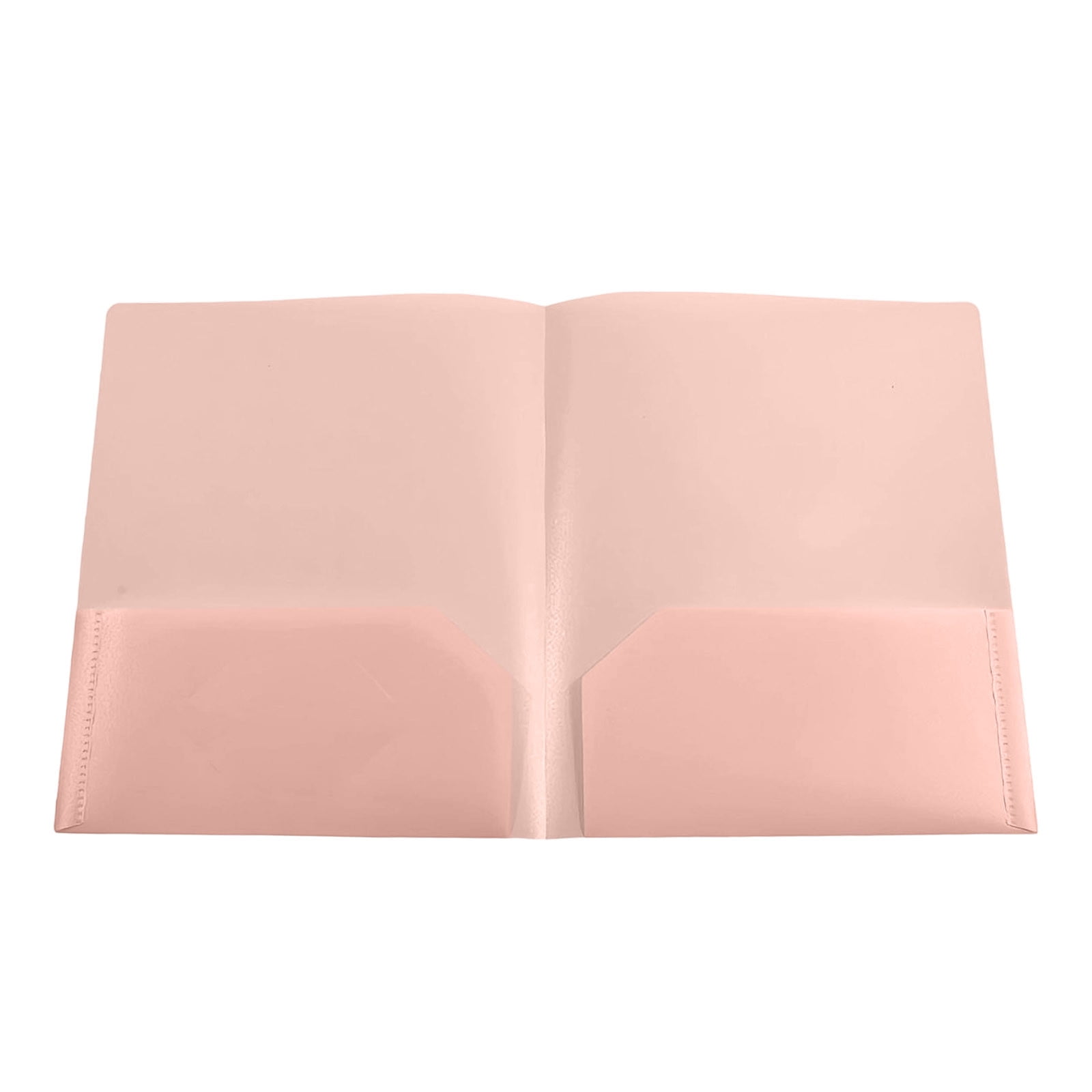 Plastic Folders with Pockets Heavy Duty Letter Size File Folders for ...