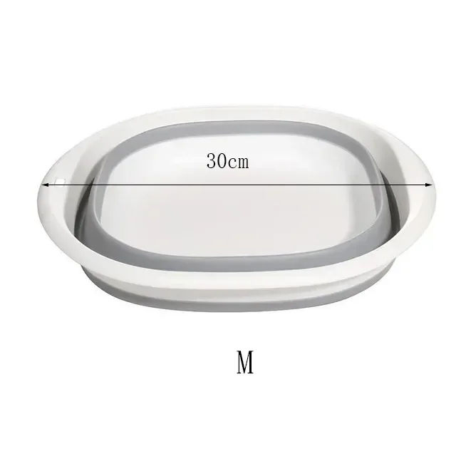 Plastic Folding Basins Portable Wash Basins Folding Laundry Tub Adult ...