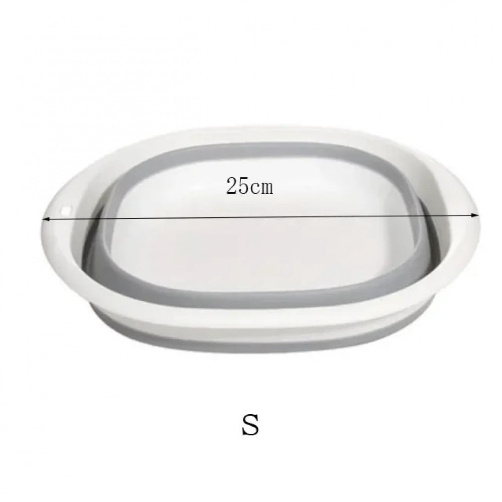 Plastic Folding Basins Portable Wash Basins Folding Laundry Tub Adult ...