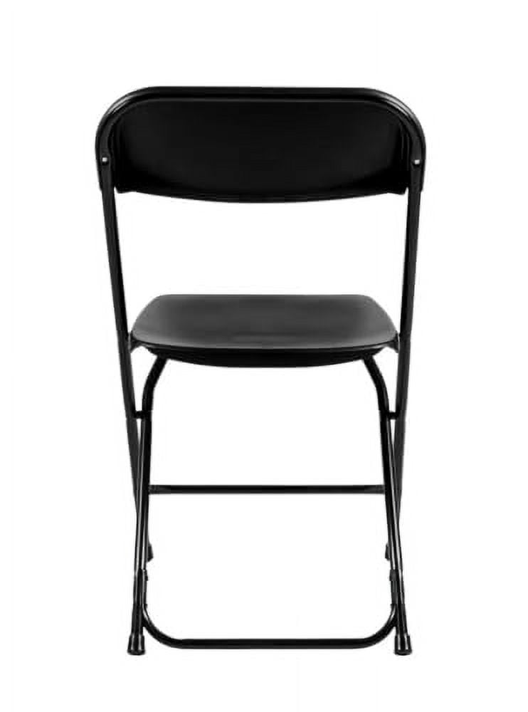 Plastic Folding Chair, 10 Pack, 650lb Weight Capacity - Indoor Outdoor ...