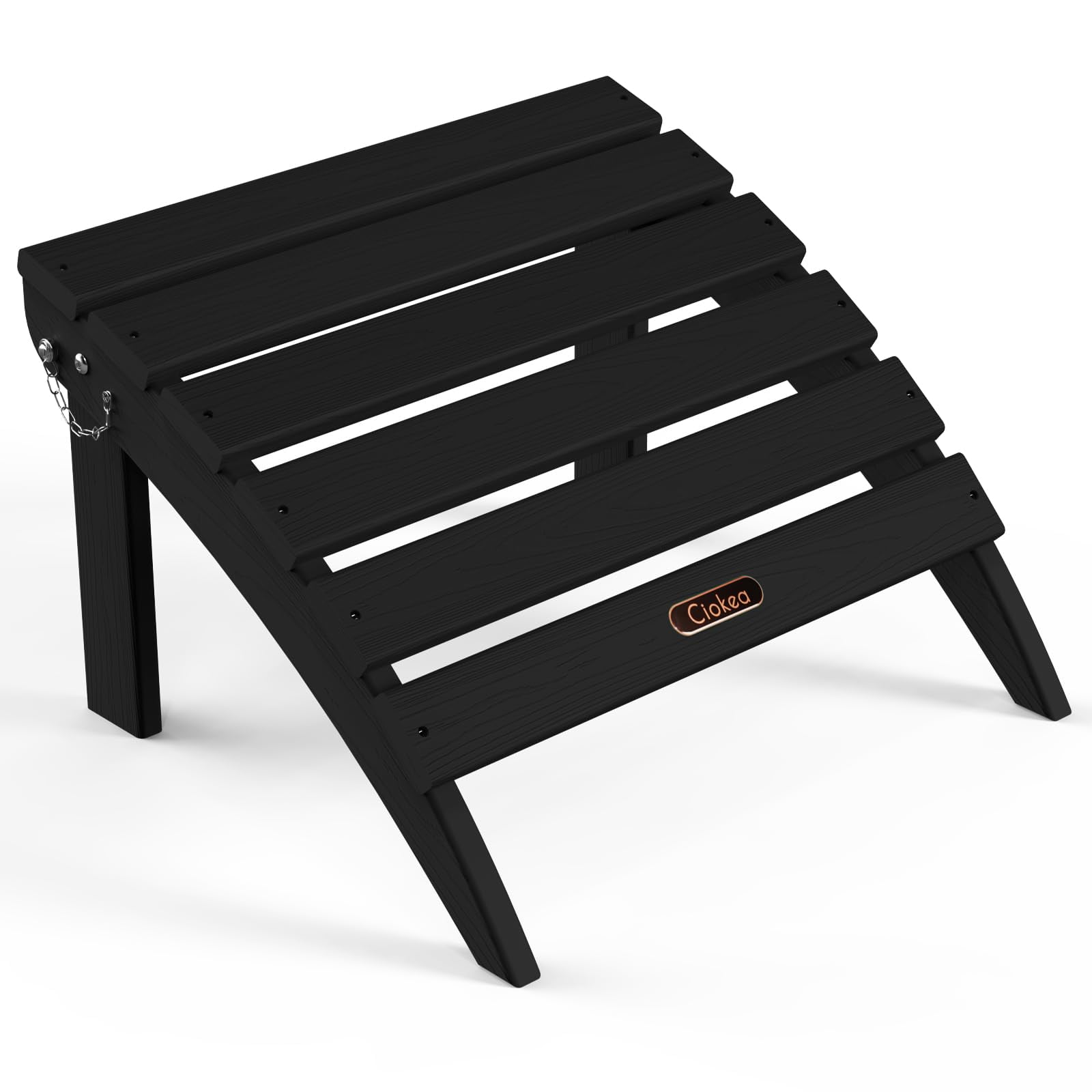 Plastic Folding Footstool for Deck Backyard Patio Outdoor Poolside ...
