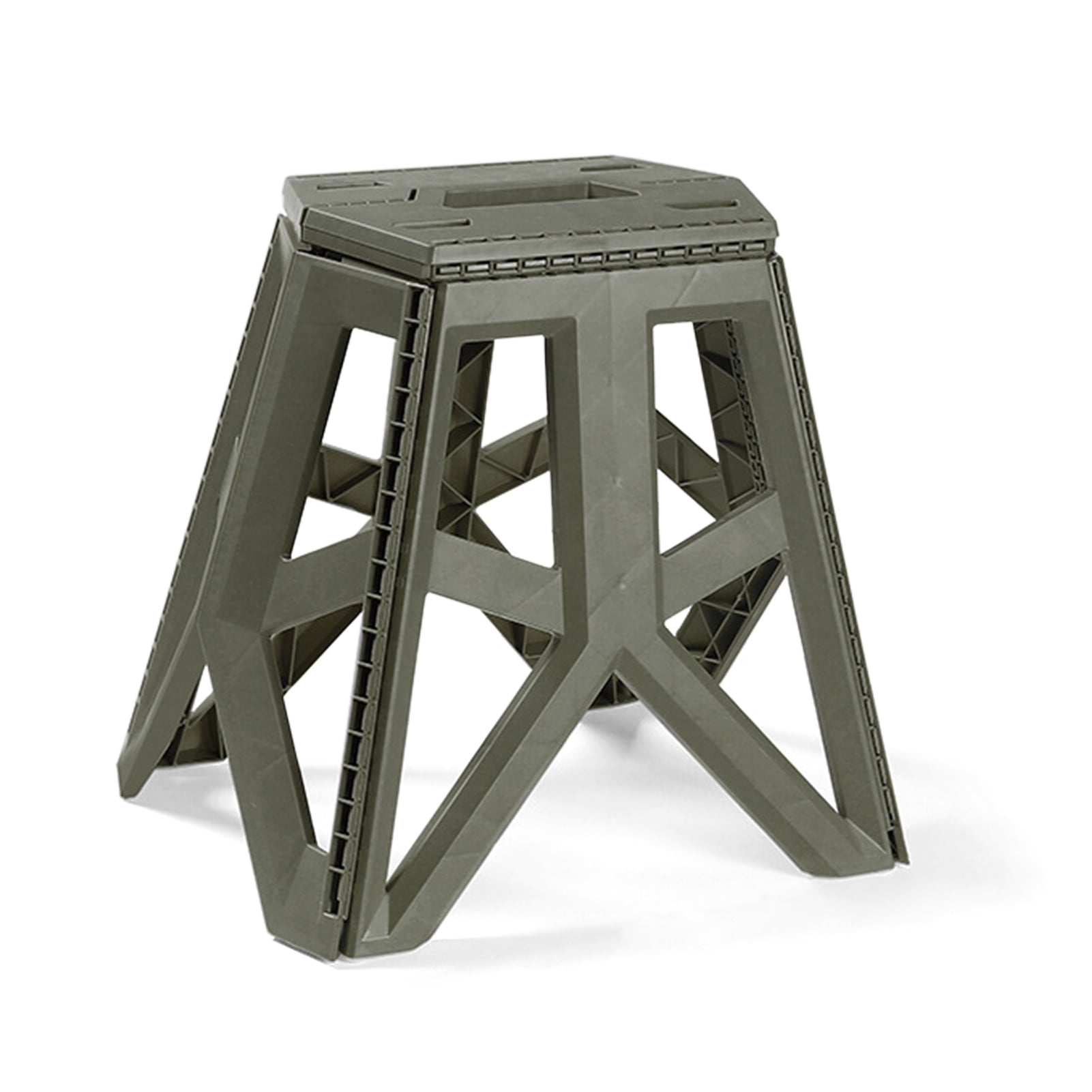 Plastic Folding One Step Stool for Home or Outdoor - Walmart.com