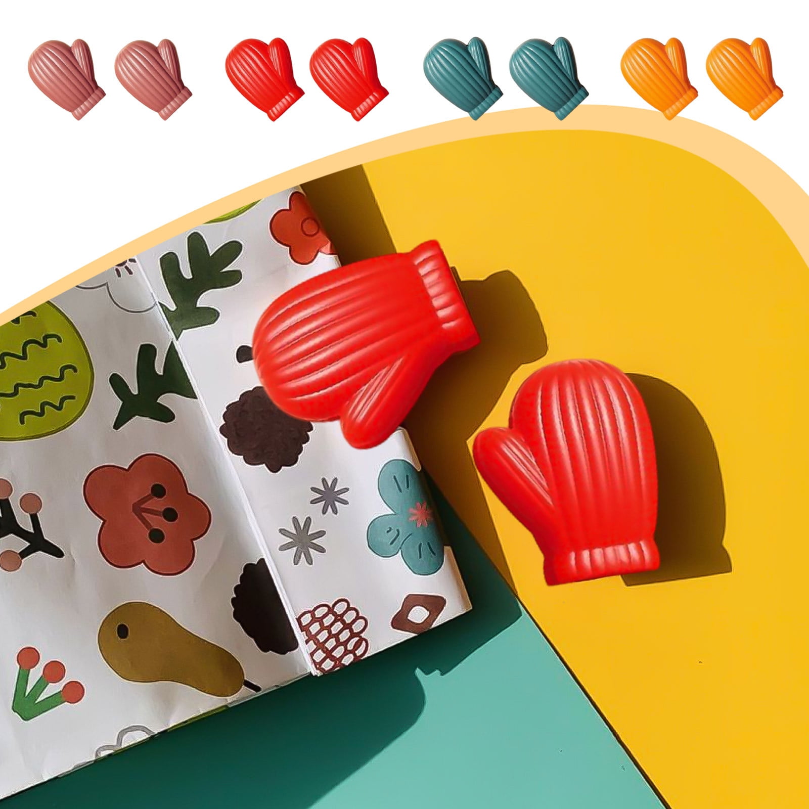 Plastic Food Bag Clips, Kitchen Snack Sealers, Reusable Zipper Clips ...