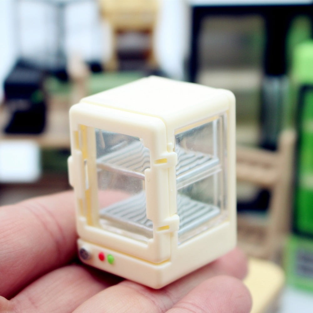 Plastic Food Display Heating Insulation Cabinet Mini Model Micro ...