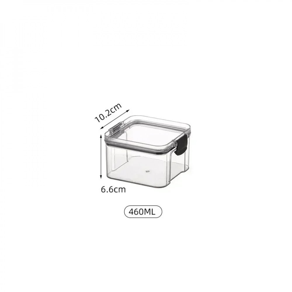 Plastic Food Storage Box Multigrain Tank Bottle Dried Organizer Storage Containers 460-1800ml ...