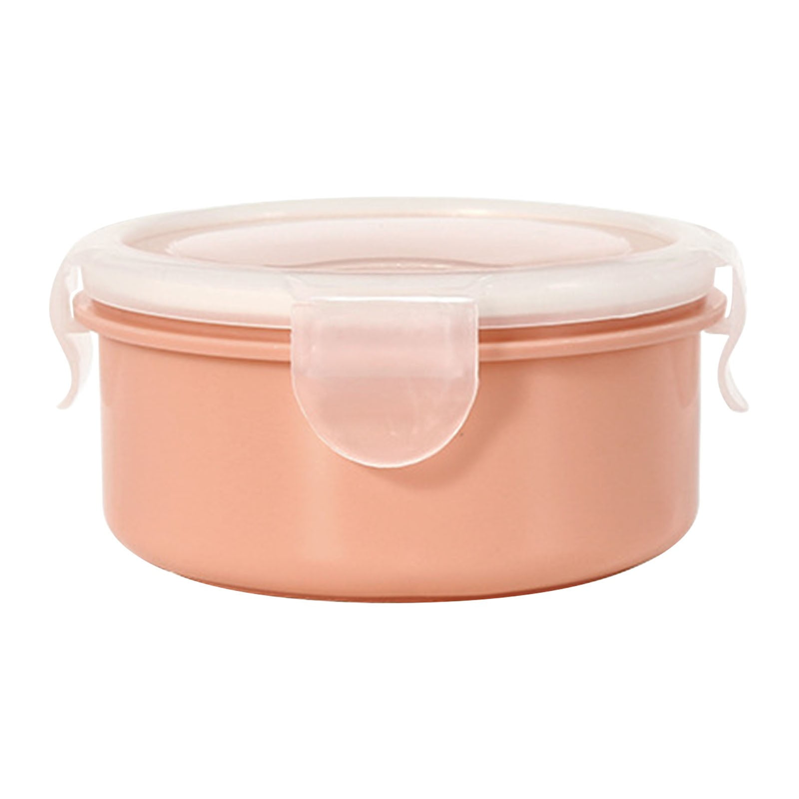 Plastic Food Storage Containers,Plastic Round Bowls with Lid Small Meal ...
