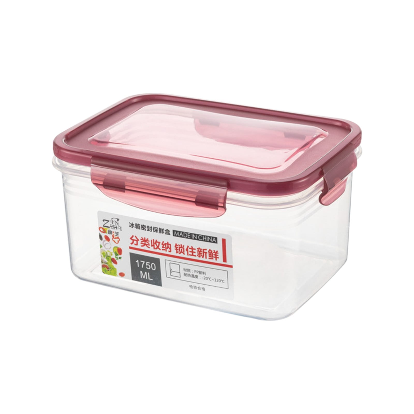 Plastic Food Storage Containers Set | 3-Piece Airtight, Leak-Proof ...