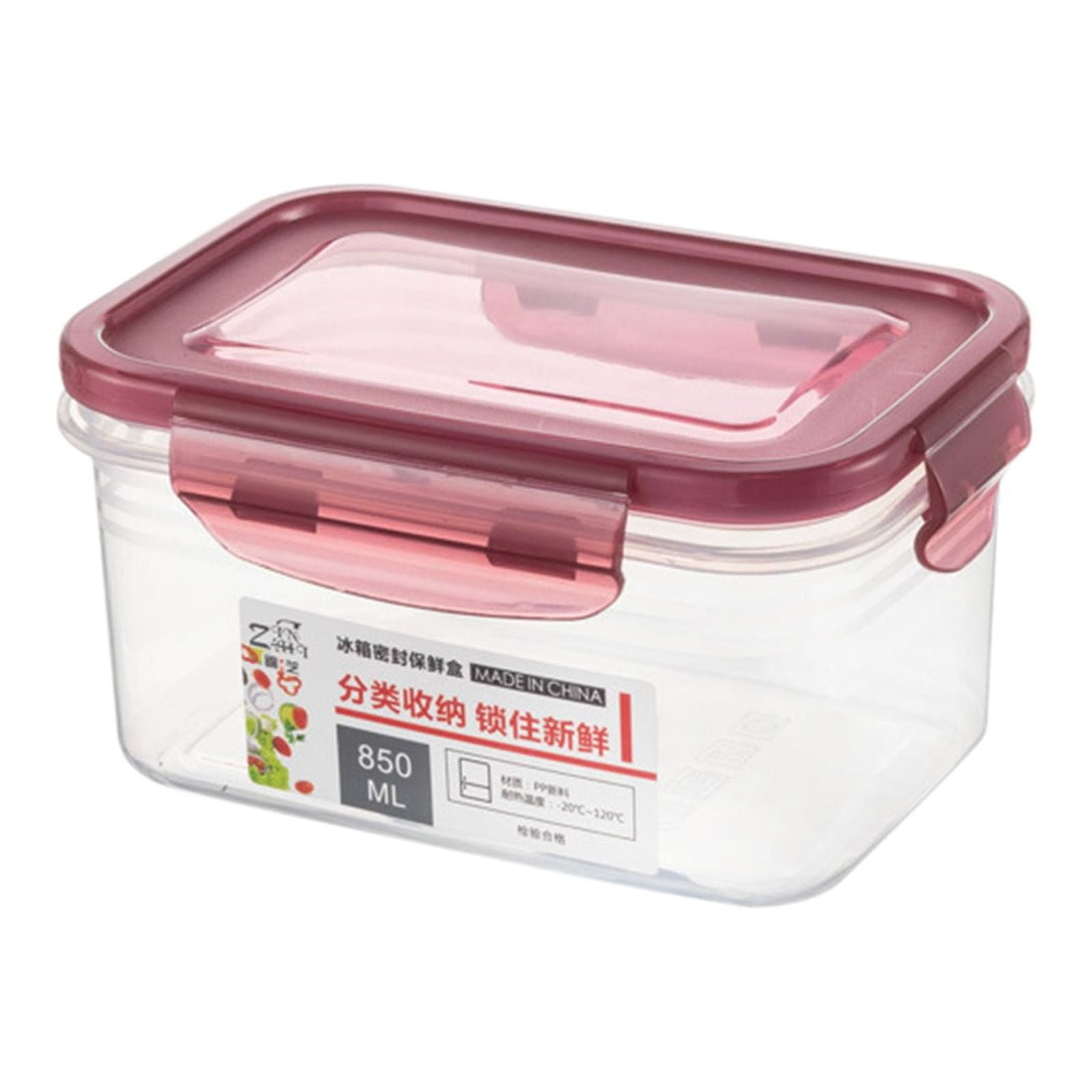 Plastic Food Storage Containers Set | 3-Piece Airtight, Leak-Proof ...