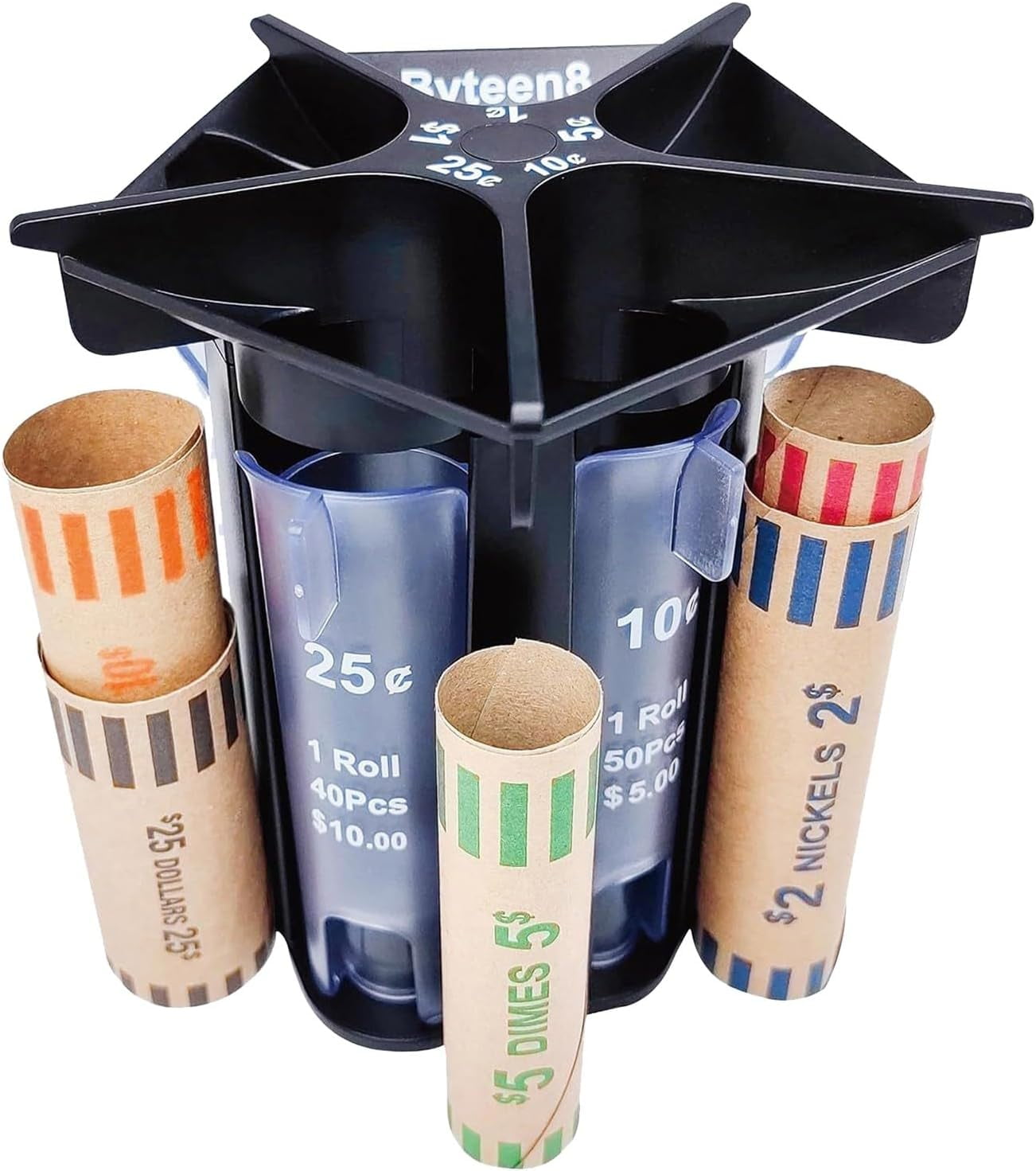 Plastic Food Storage Containers Sorter Tube Counter with Change Sorter ...