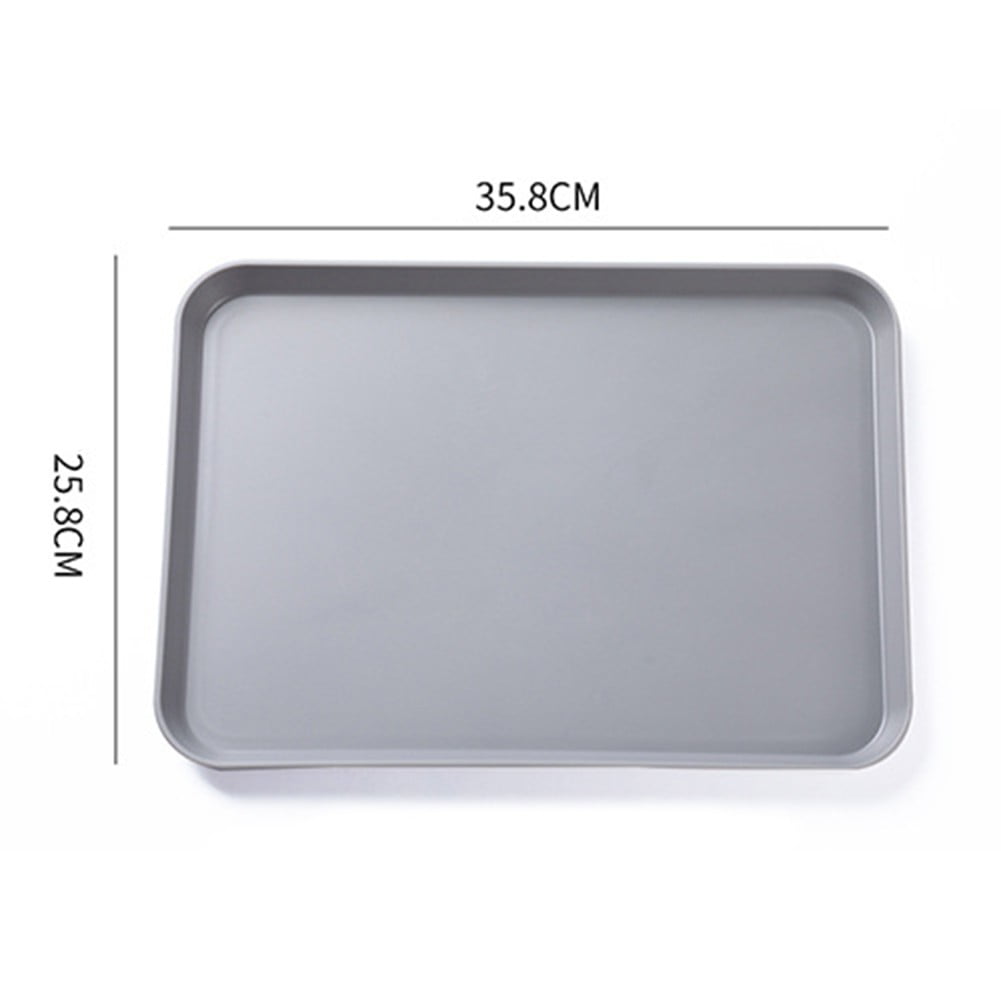 Plastic Food Tray Anti Slip Serving Tray Household Rectangular Storage ...
