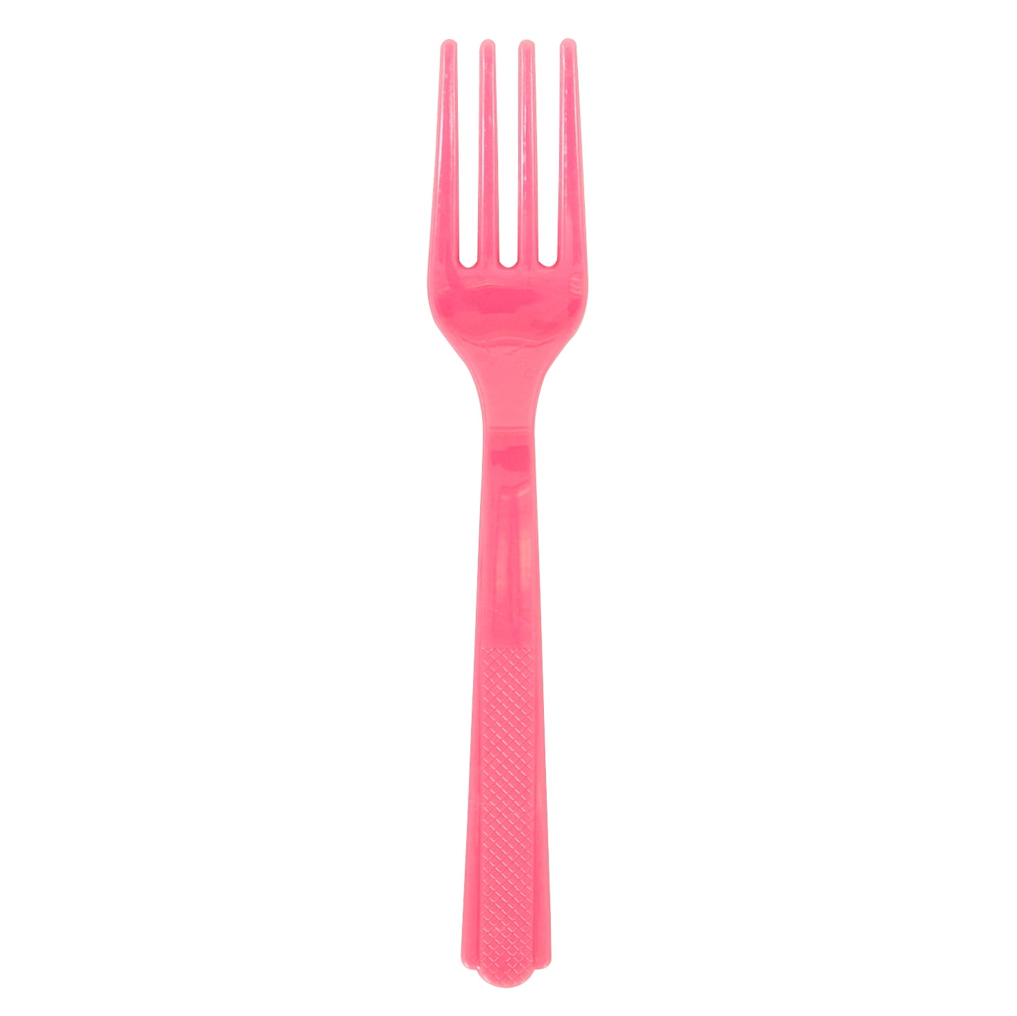 Plastic Forks, Hot Pink, 18ct - Walmart.com