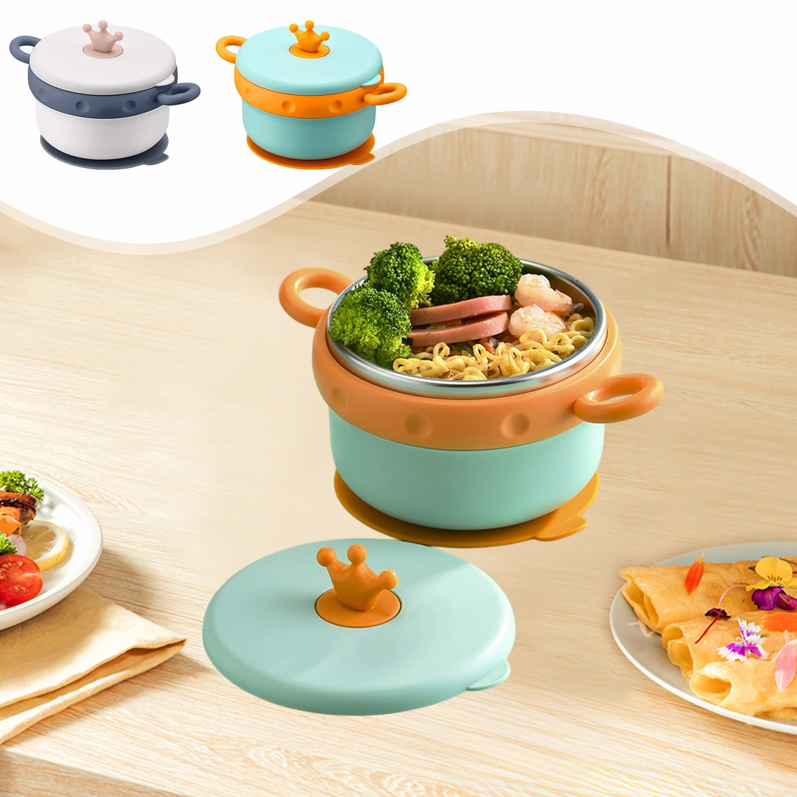 Plastic Four Compartment Spice Box,Seasoning Jar Glass Shaker,Kitchen ...