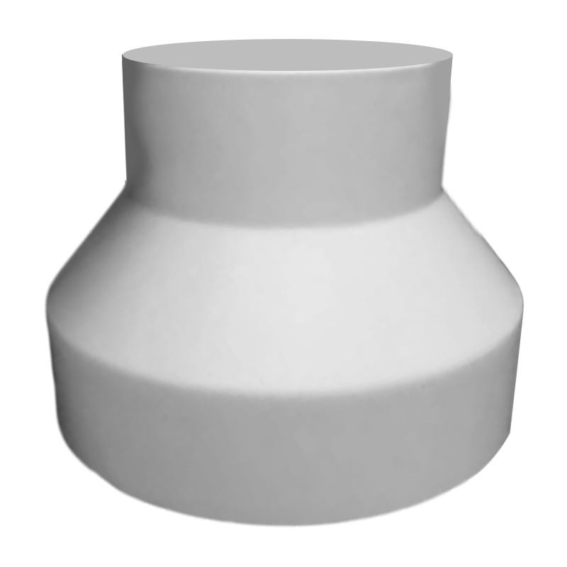 Plastic Fresh Air Pipe Reducer Head Plastic Range Hood Pipe Reducer ...