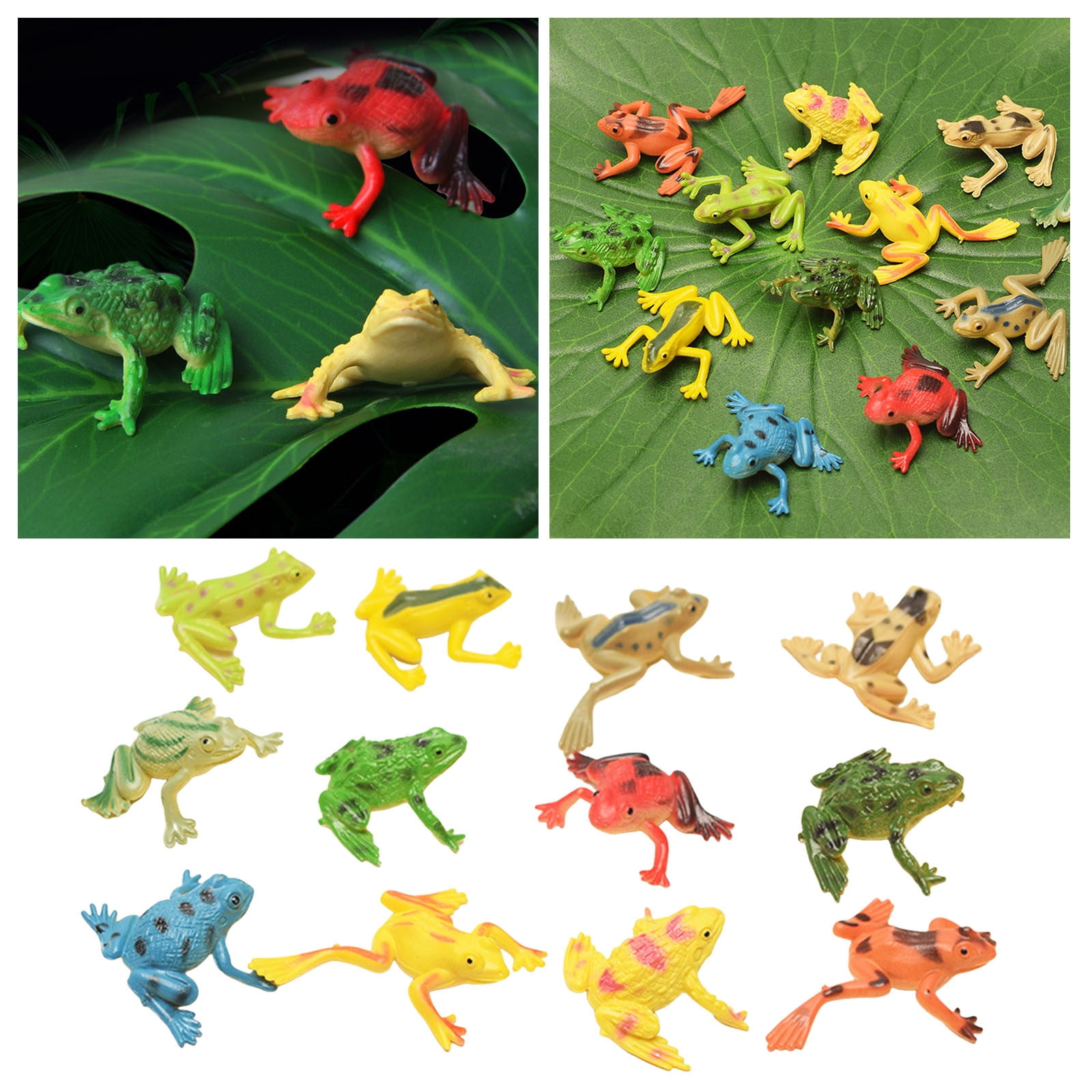 ToyRealistic Toy Decorations Mini Fun Rain Forest Character Toys ...