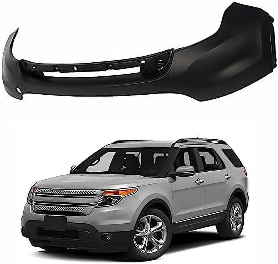 Plastic Front Bumper Cover Primed FO1014109 Replacement for 2011-2015 ...