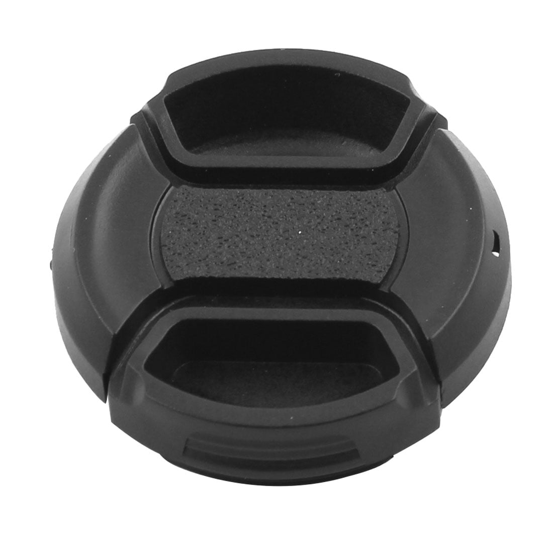 Plastic Front Snap Digital Camera Clip-on Lens Cap Cover Black 37mm Dia ...