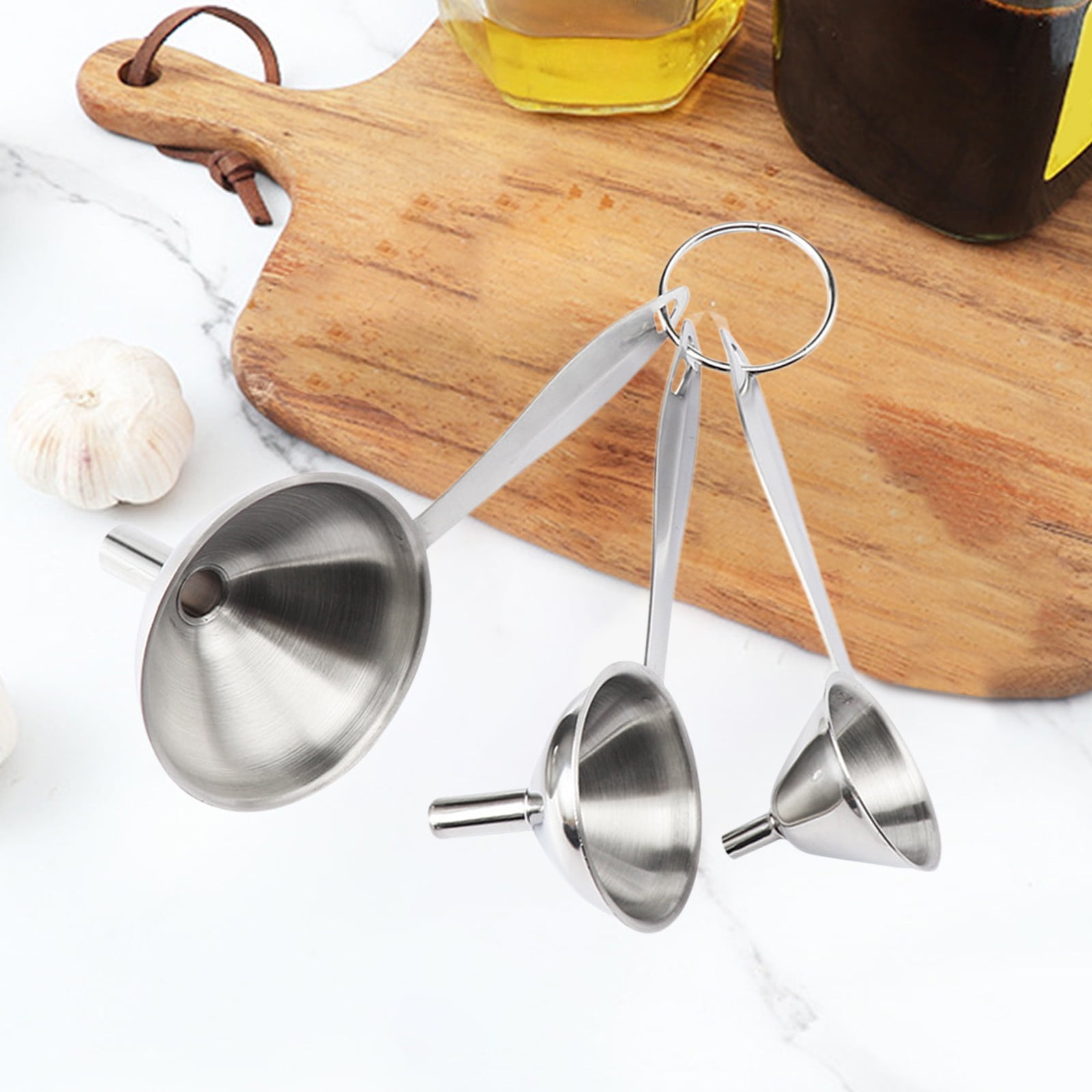 Plastic Funnel Oil Pouring Kitchen Liquid Dispenser, Kitchen Funnel ...