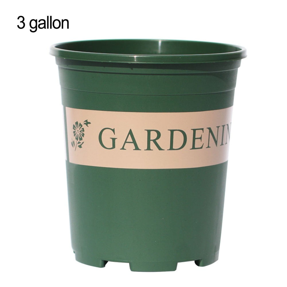 Plastic Gallon Flower Pot Balcony Flower Succulent Flower Pot Green Pot ...