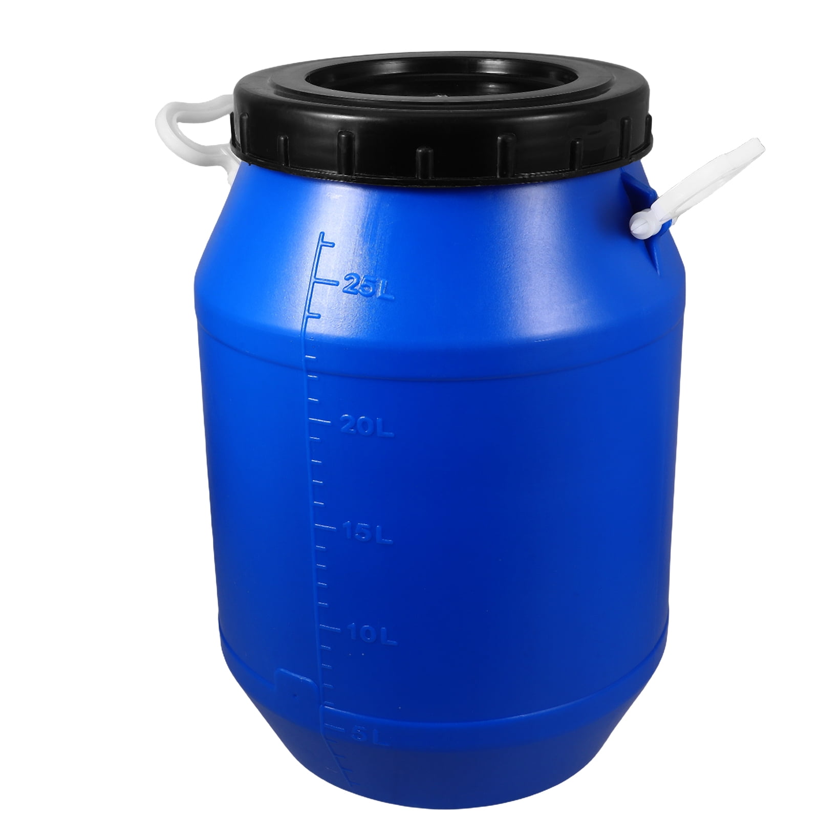 Plastic Gallon Jug with Lid 25L Large Storage Container Empty Food Jar ...