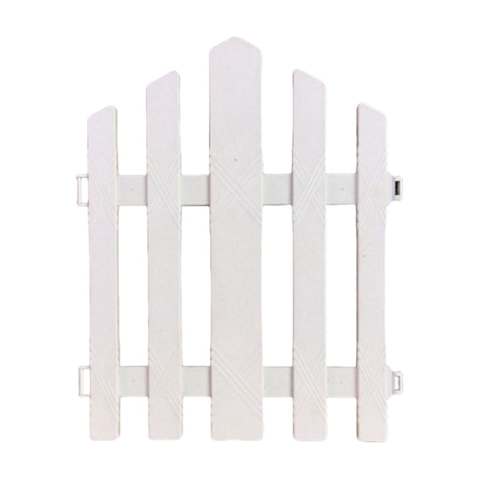 Plastic Garden Fence Border - Lightweight Decorative Landscape Edging ...