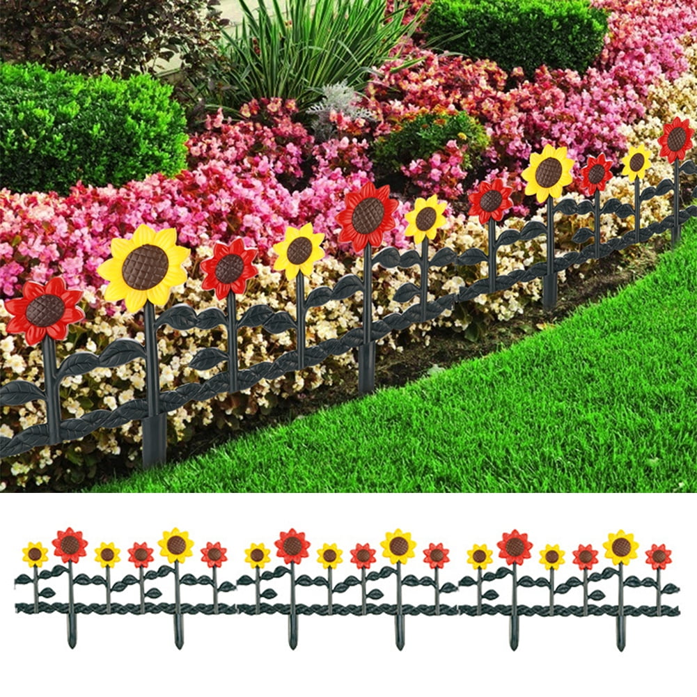Plastic Garden Fence Waterproof Fencing Border Panel for Outdoor ...