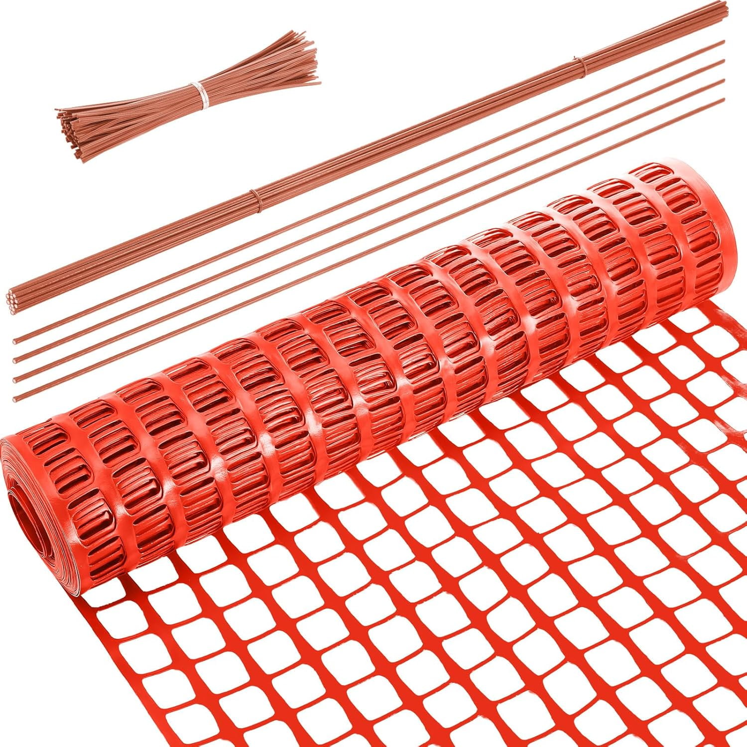 Plastic Garden Fencing Roll Safety Construction Barrier Outdoor Snow ...