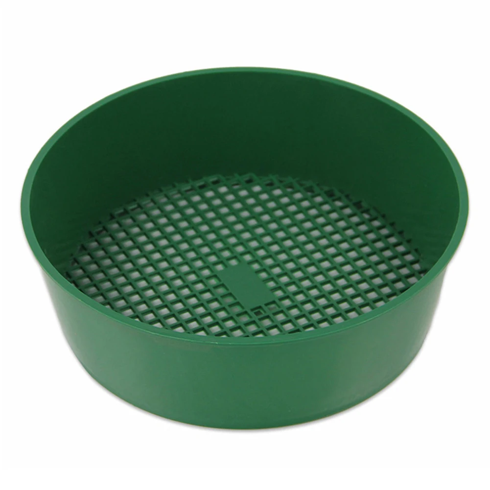 Plastic Garden Sieve Home Garden Tool Fine Mesh Soil Sieve Sifting Tool ...