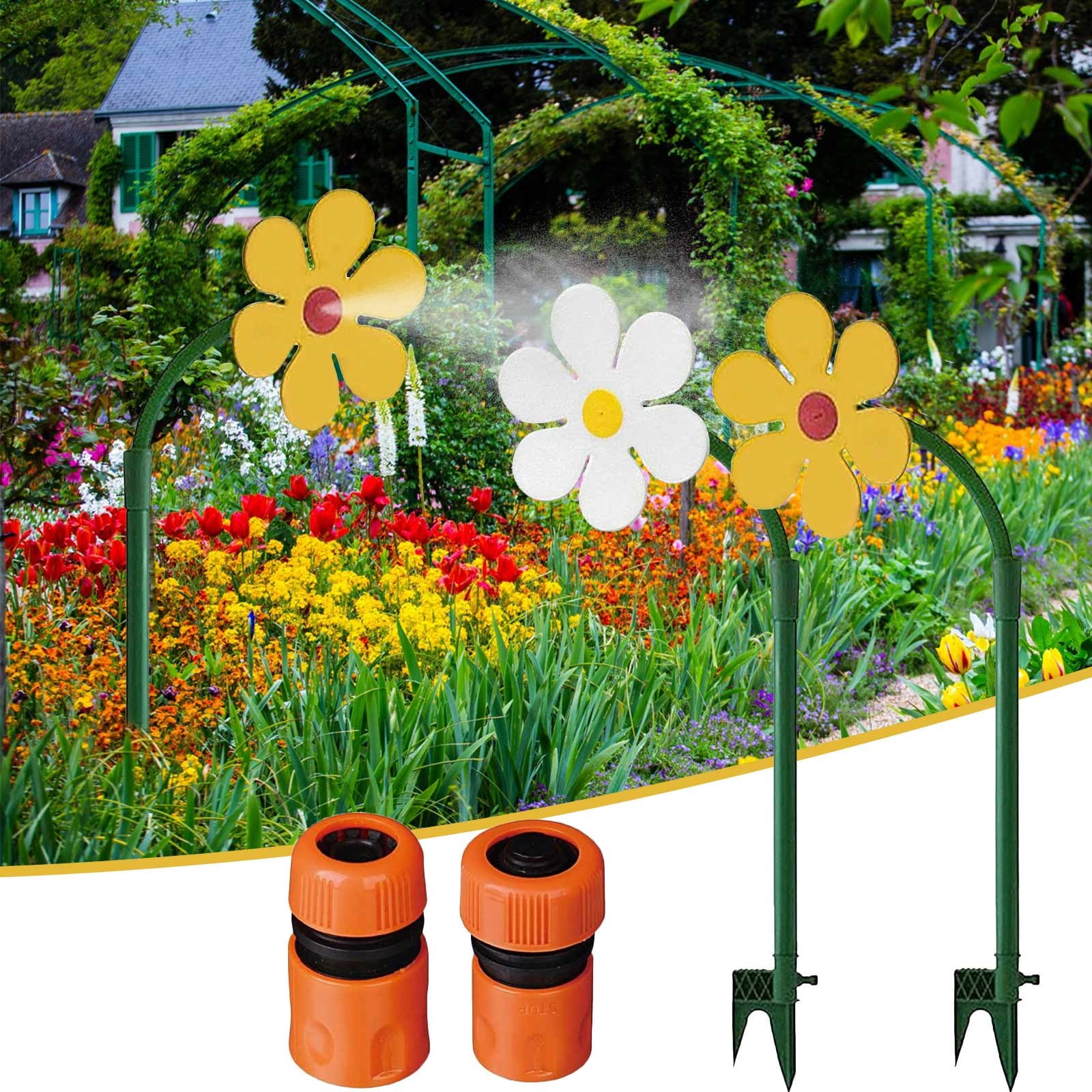 Plastic Garden Watering Sprinkler, Outdoor Landscape Dripper, Easy ...