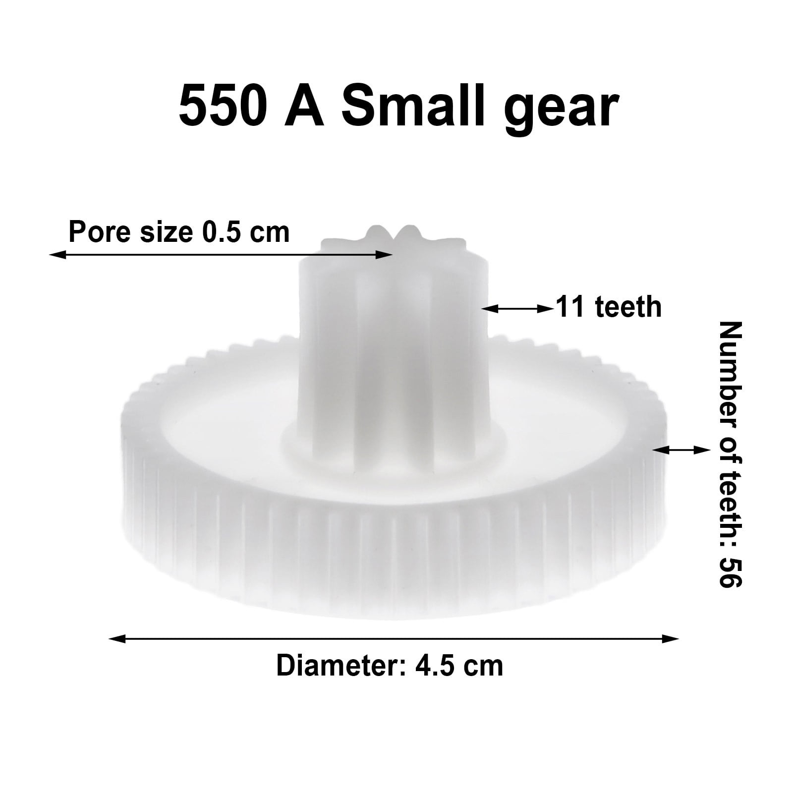 Plastic Gear For Gearbox 550 And 390 Children\S Electric Car Kid Ride ...