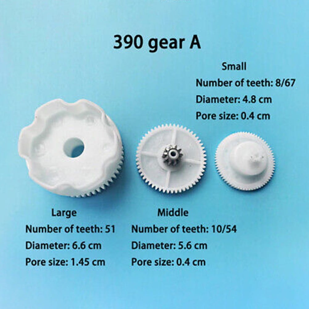 Plastic Gears For Kids Electric Rc Car 550 And 390 Gearbox Ride Toy Car ...