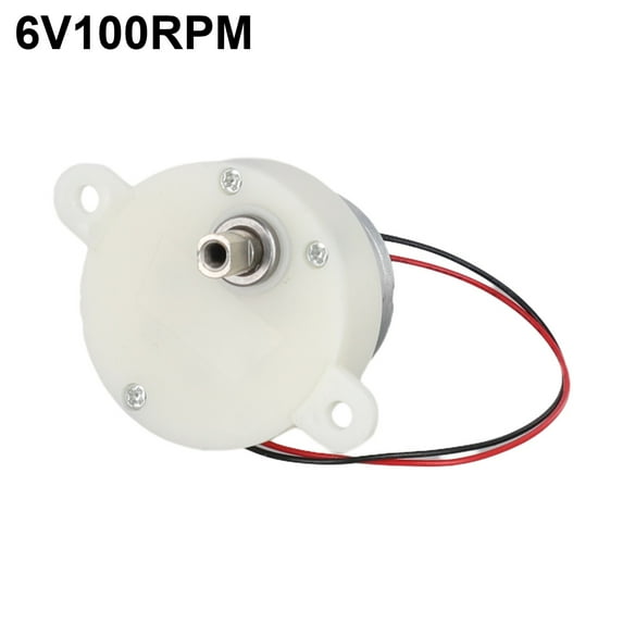 Plastic Gear Motor Dc V Automation Double Flat Tapping Hole Motor ...