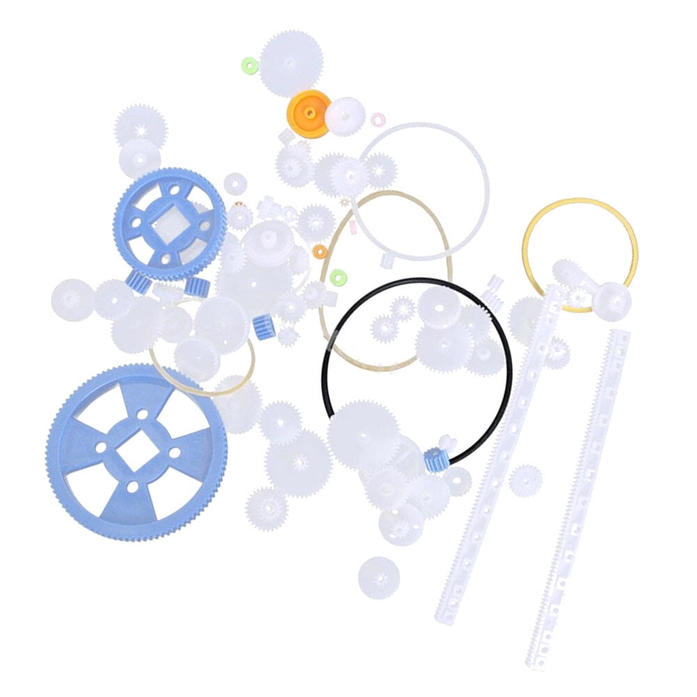 Plastic Gear Package Parts,80Pcs Robot Parts Plastic Gear Package Parts ...