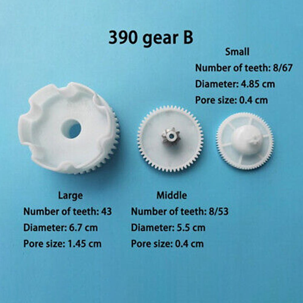 Plastic Gears For Kids Electric Rc Car 550 And 390 Gearbox Ride Toy Car ...