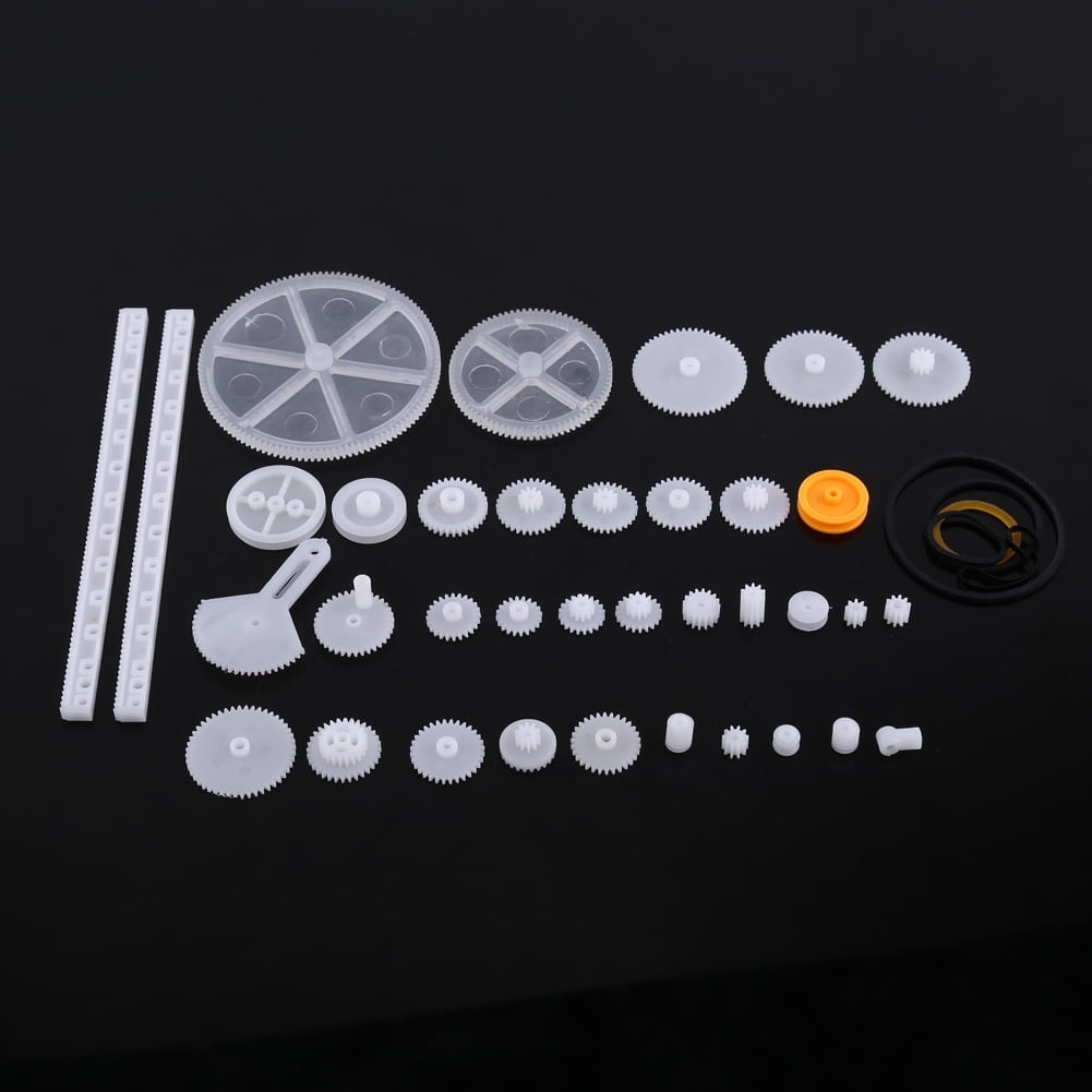 Plastic Gears Pulley Belt Worm Kits,Worm Kits Motor Toy DIY Parts ...