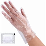 Plastic Gloves Disposable, Lebonheurs 200 Pcs Hand for Kitchen Cooking ...