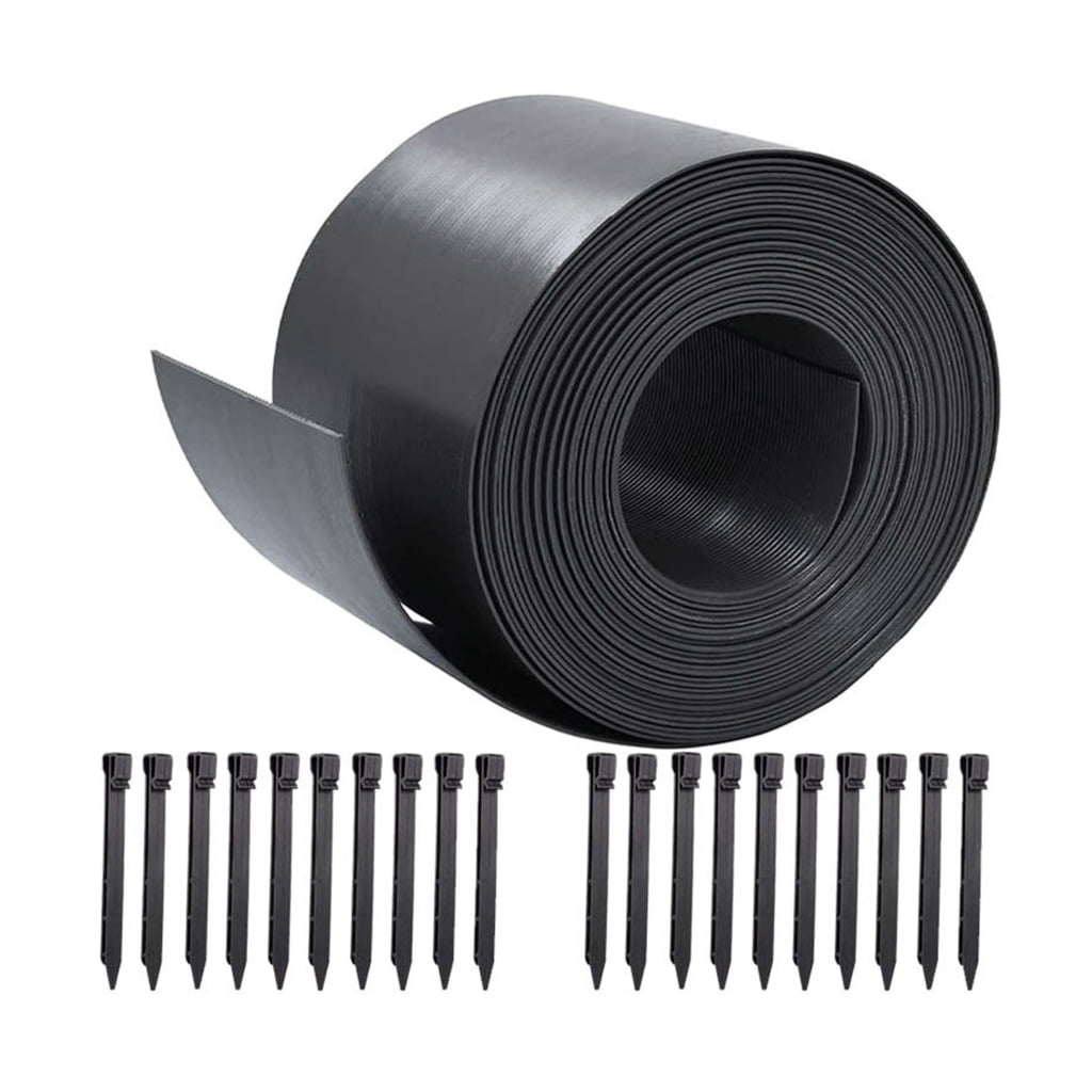 Plastic Grass Border for Sprucing up Backyards Landscape Transform ...