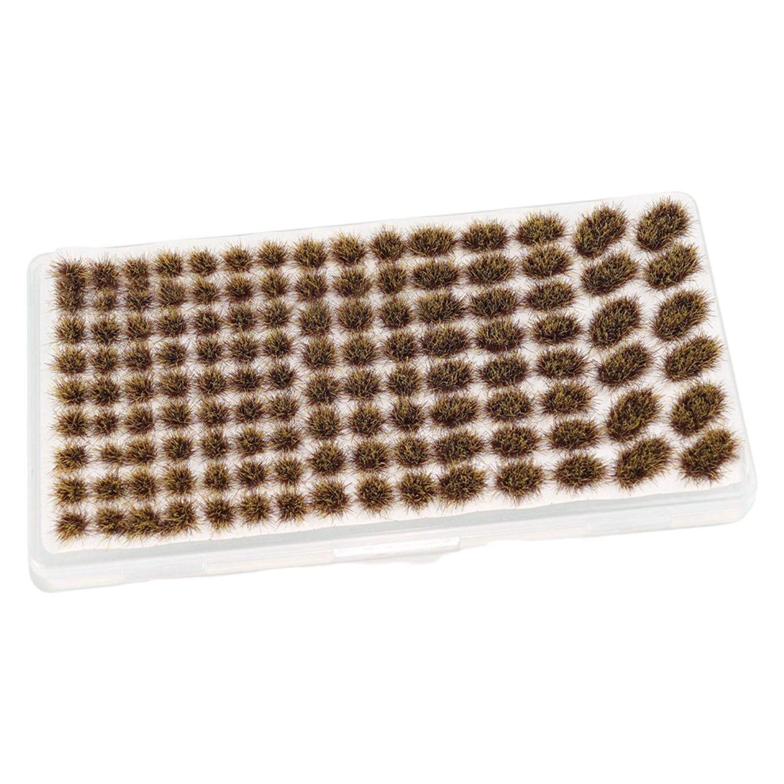 Plastic Grass Tufts Set Fade Resistant Model for Train Layouts Displays ...