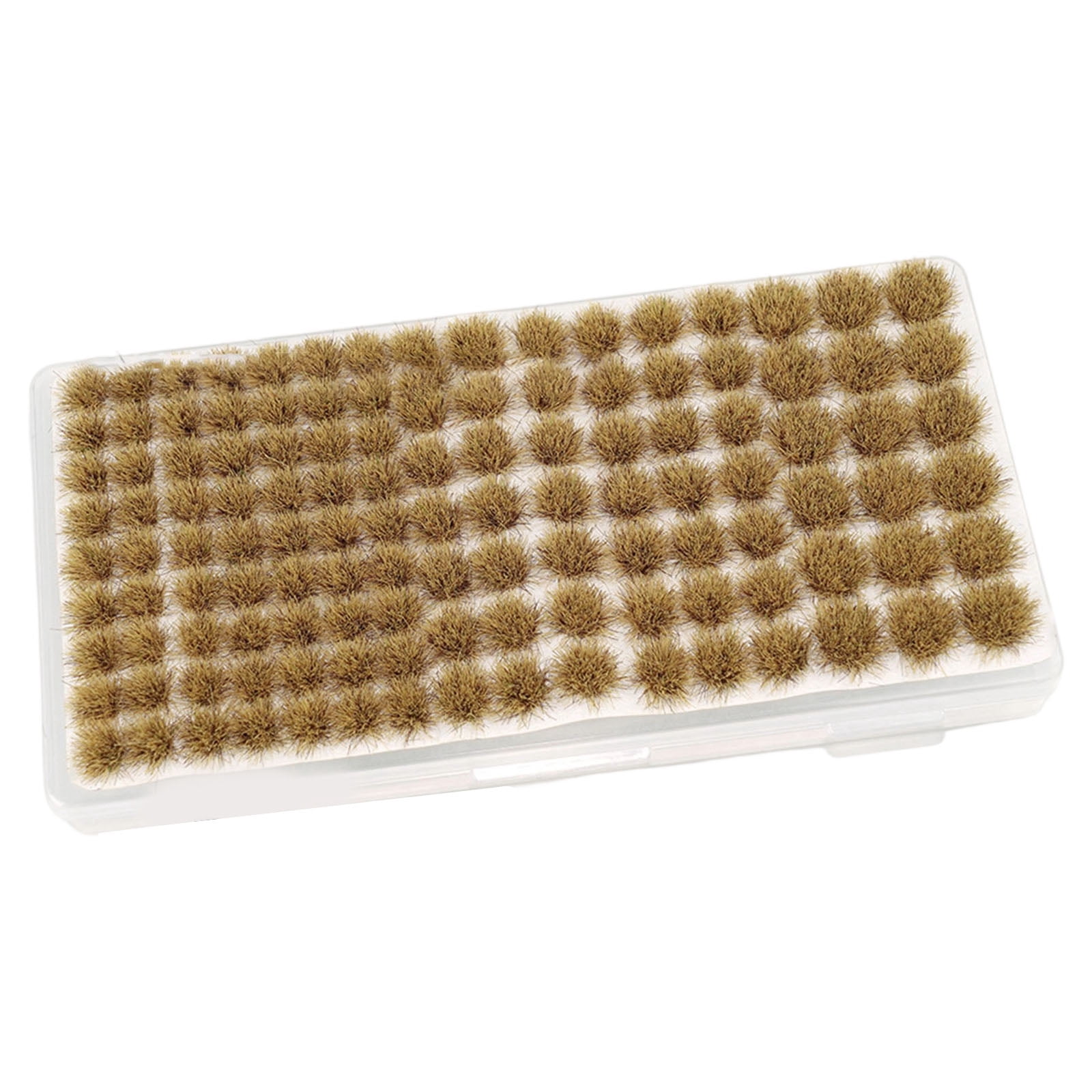 Plastic Grass Tufts Set Fade Resistant Model for Train Layouts Displays ...