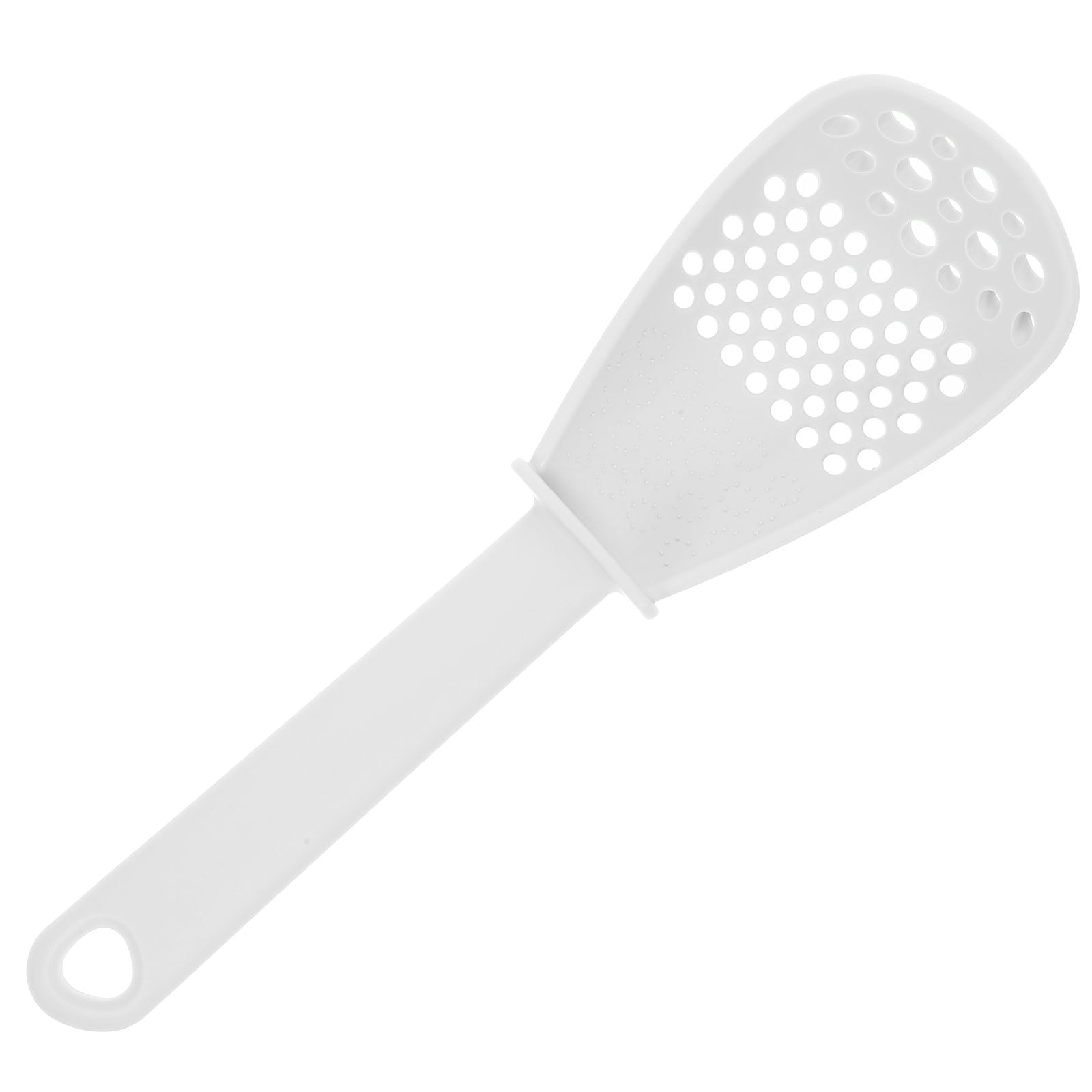 Plastic Grinder Colander Multi-function Cooking Grinding Spoon Skimmer ...