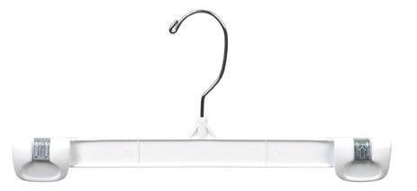 Plastic Gripper Hanger w/Swivel Hook - White - Walmart.com