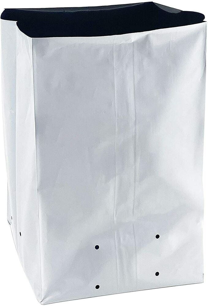 Plastic Grow Bags Poly Plant Pots Soil Root Containers PE Grow Bag ...