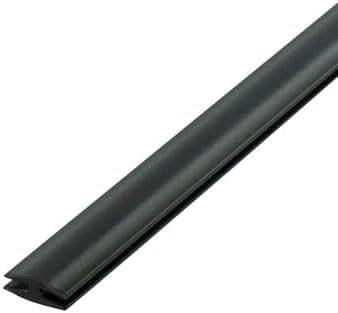 Plastic H Channel Fits Material 1/16 Inch Thick Black Rigid PVC Divider ...