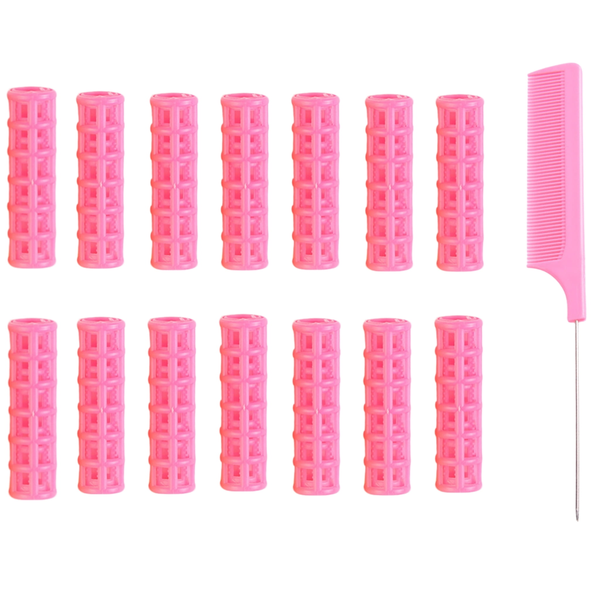 Plastic Hair Rollers, Hair Styling Tools for Home DIY Salon,Portable ...