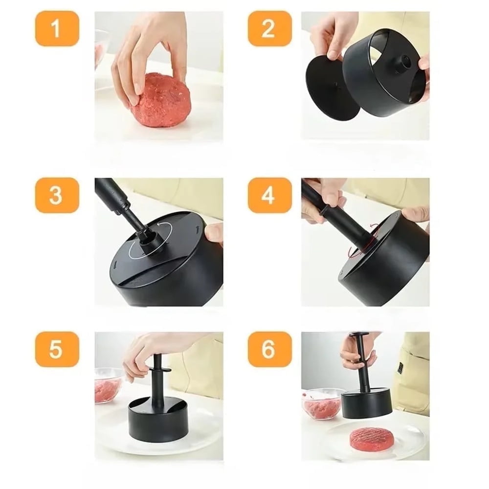 Timotras Non-Stick Ham Patty Maker with Press - Walmart.com