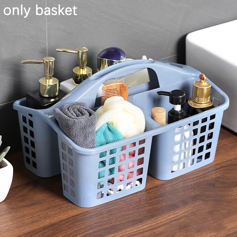 Plastic Handheld Bath Basket with 4-compartment , SPA Bathing Utensils ...