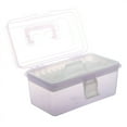 Uxcell a13090200ux0751 Plastic Handle 2 Layer Hardware Tools Storage ...