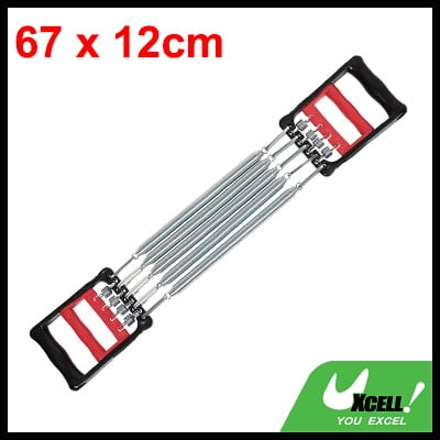 Plastic Handle 5 Springs Chest Arm Expander Pull Exerciser Equipment ...